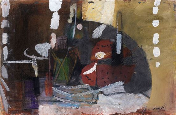 Bruno Saetti | Still life (1963) | MutualArt
