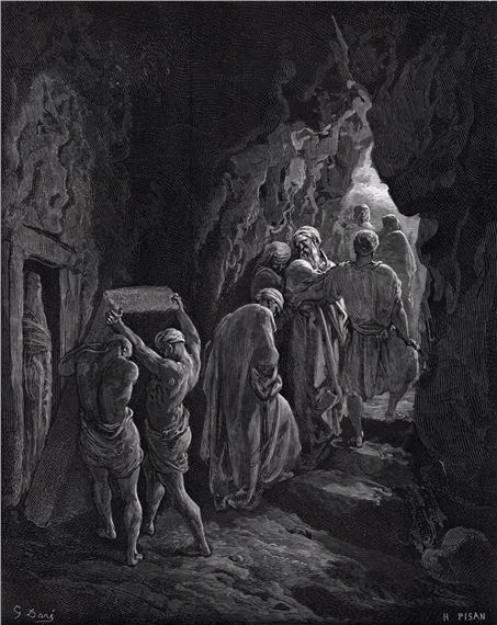 Gustave Doré | The Death and Burial of Sarah (1880) | MutualArt