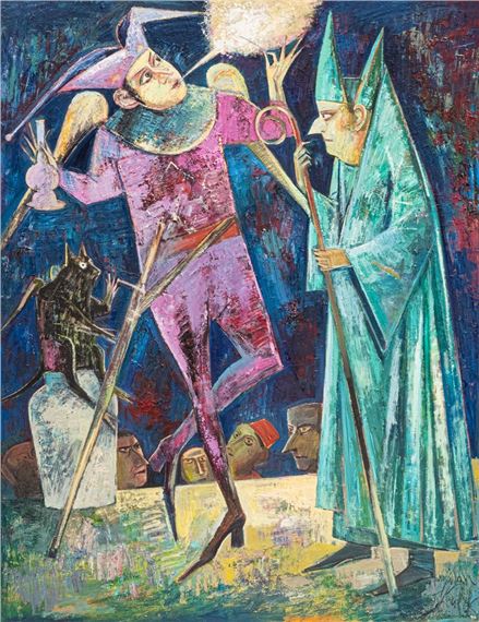 Iwan Kulik | The Temptation of St. Anthony (2021) | MutualArt