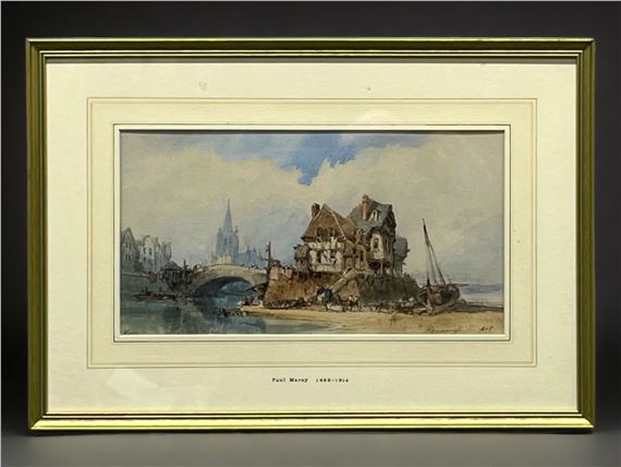 Paul Marny | View of the Seine Paris (1829 - 1914) | MutualArt