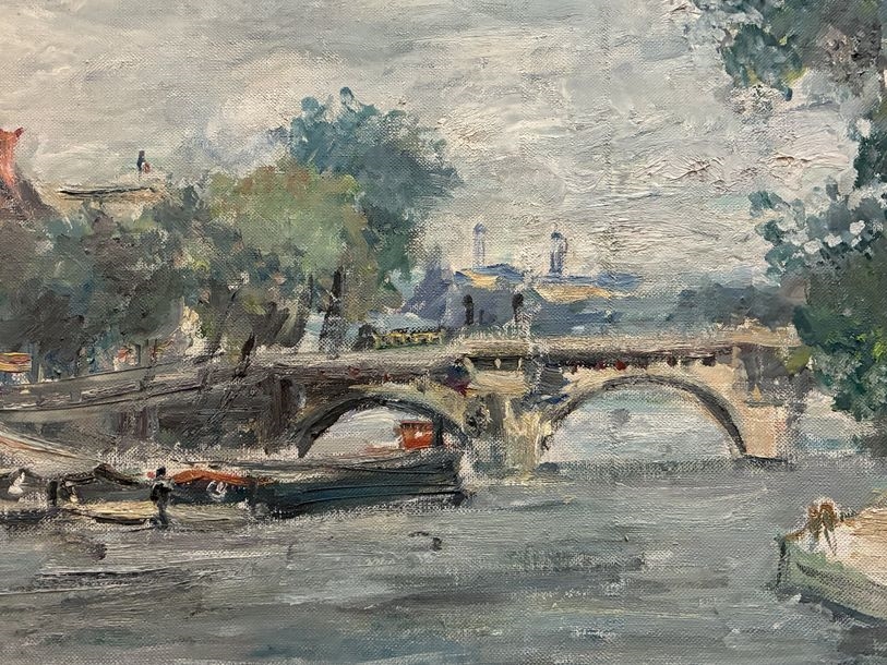 Armand Dalian | Pont de Paris (1968) | MutualArt