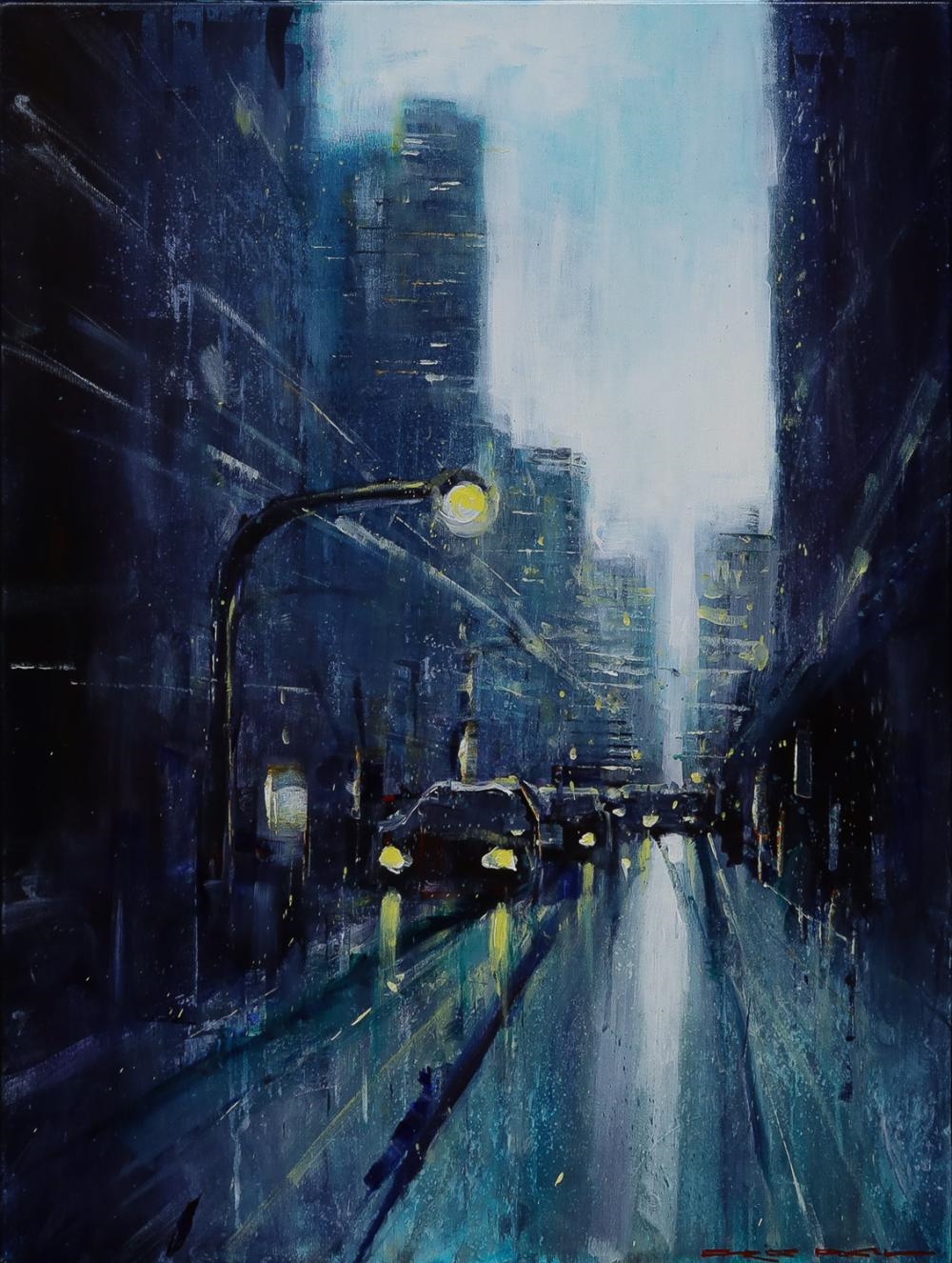 Chris Pekel | New York Bustle (2024) | MutualArt