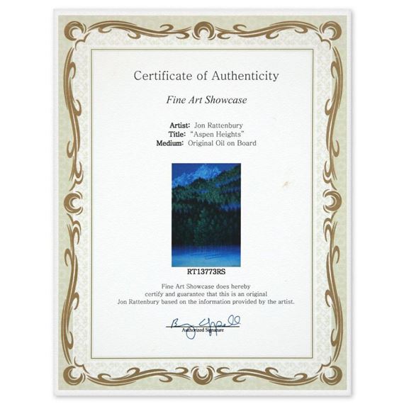 Jon Rattenbury | Aspen Heights | MutualArt