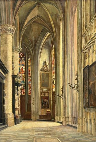 Rik Verheyden | Church interior | MutualArt