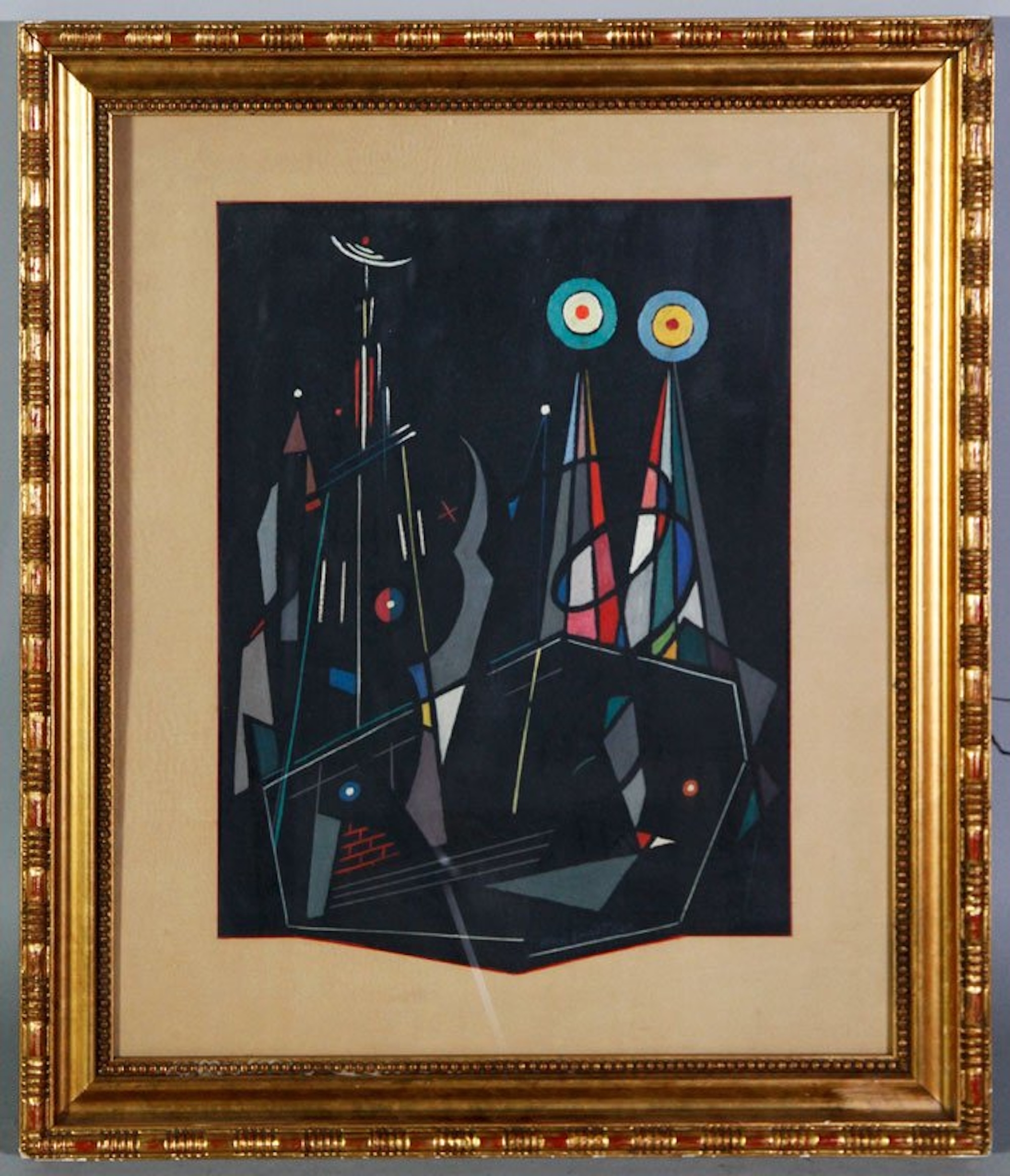 Ernst Max | Baume mit rotom vogel cl suf karton (1920) | Compare ...