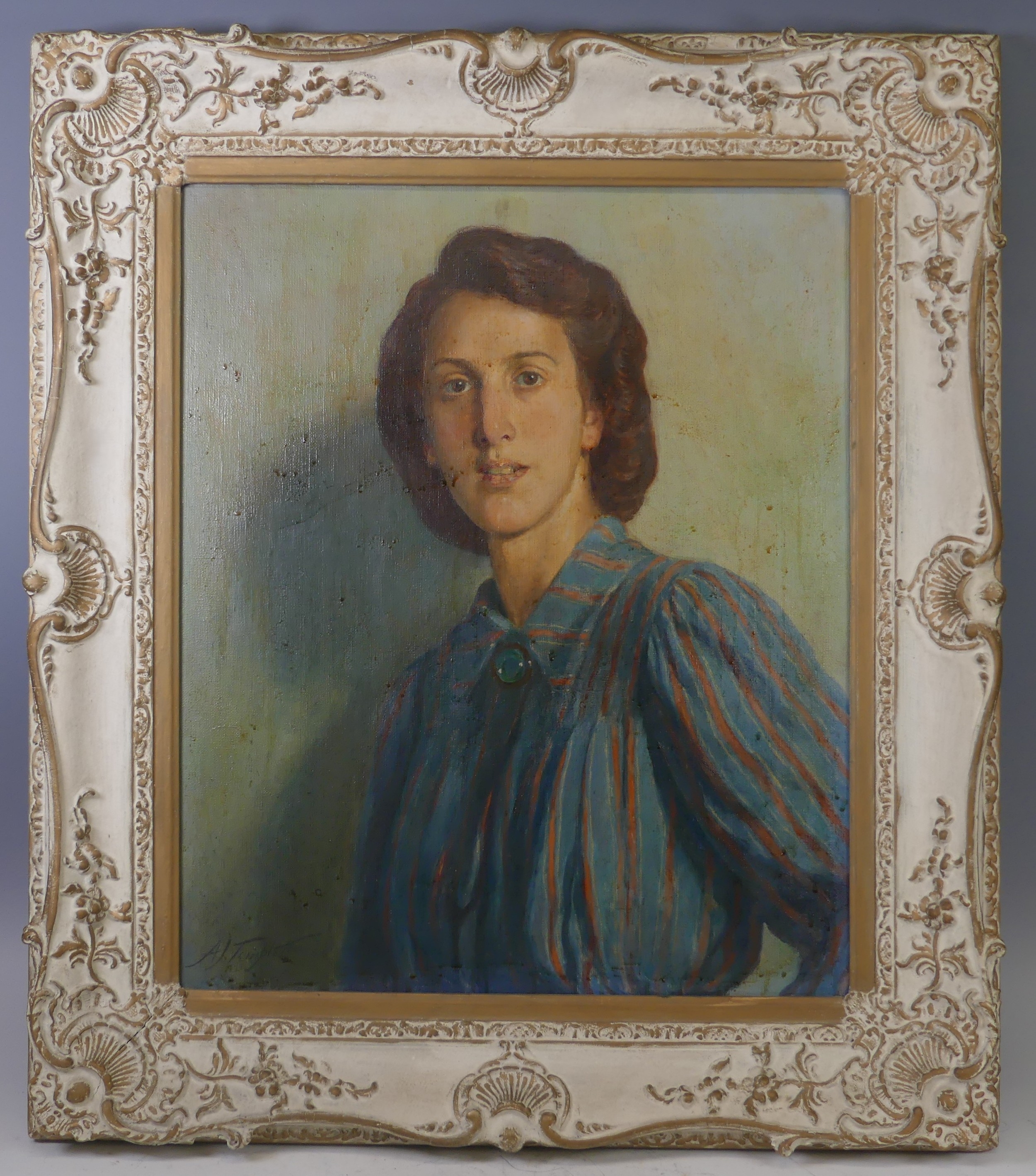 Arthur J. Templeton | portrait of Jeanne Templeton | MutualArt