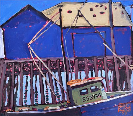 Dan Rupe | 553936 at Dock (1997) | MutualArt