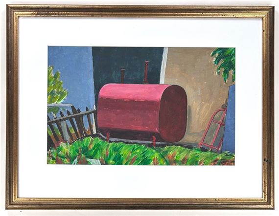 Ross Moffett | Oil Tank (1968) | MutualArt