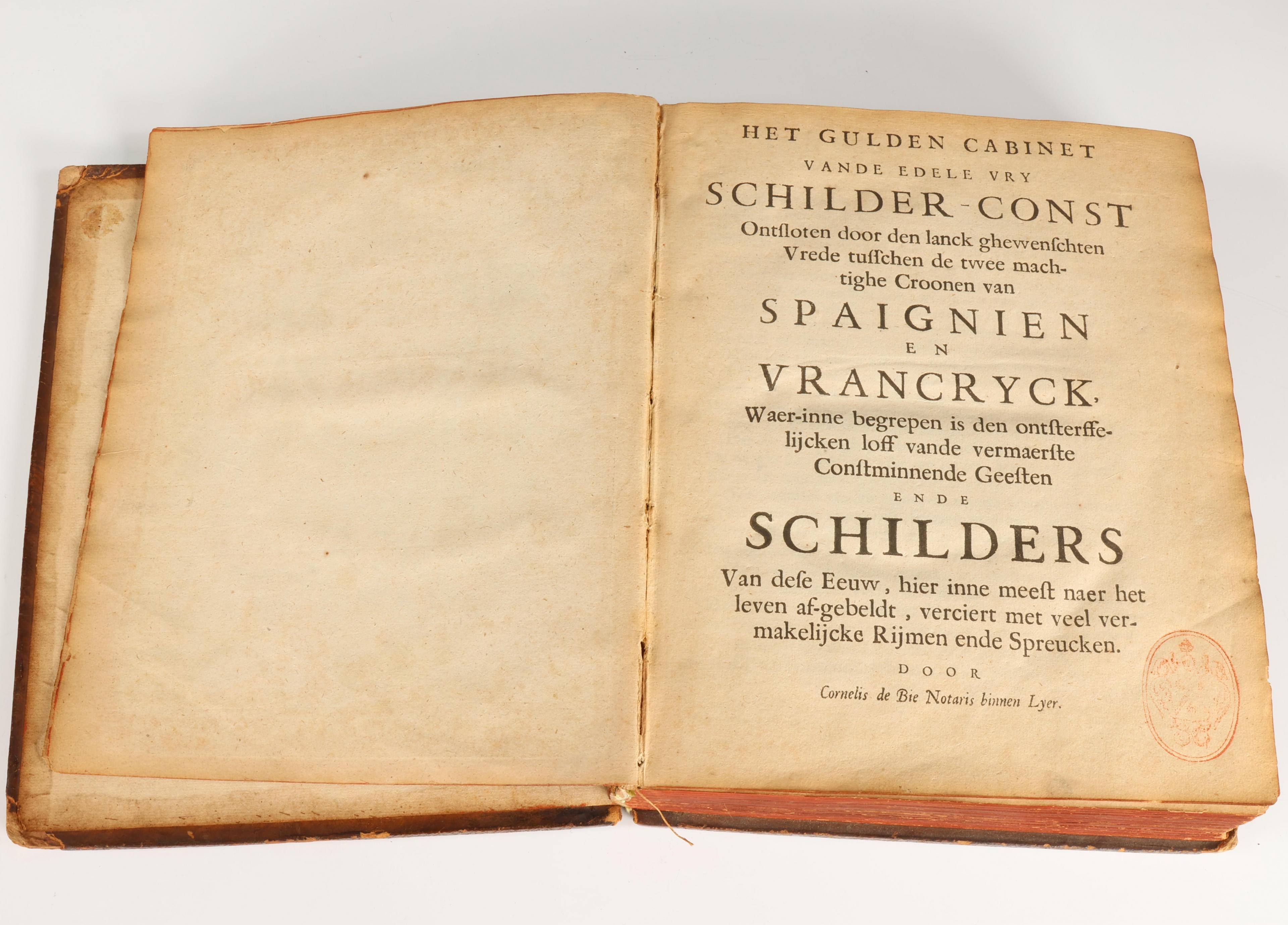Cornelis de Bie | Het Gulden Cabinet van de Edele Vrij Schilder-Const ...