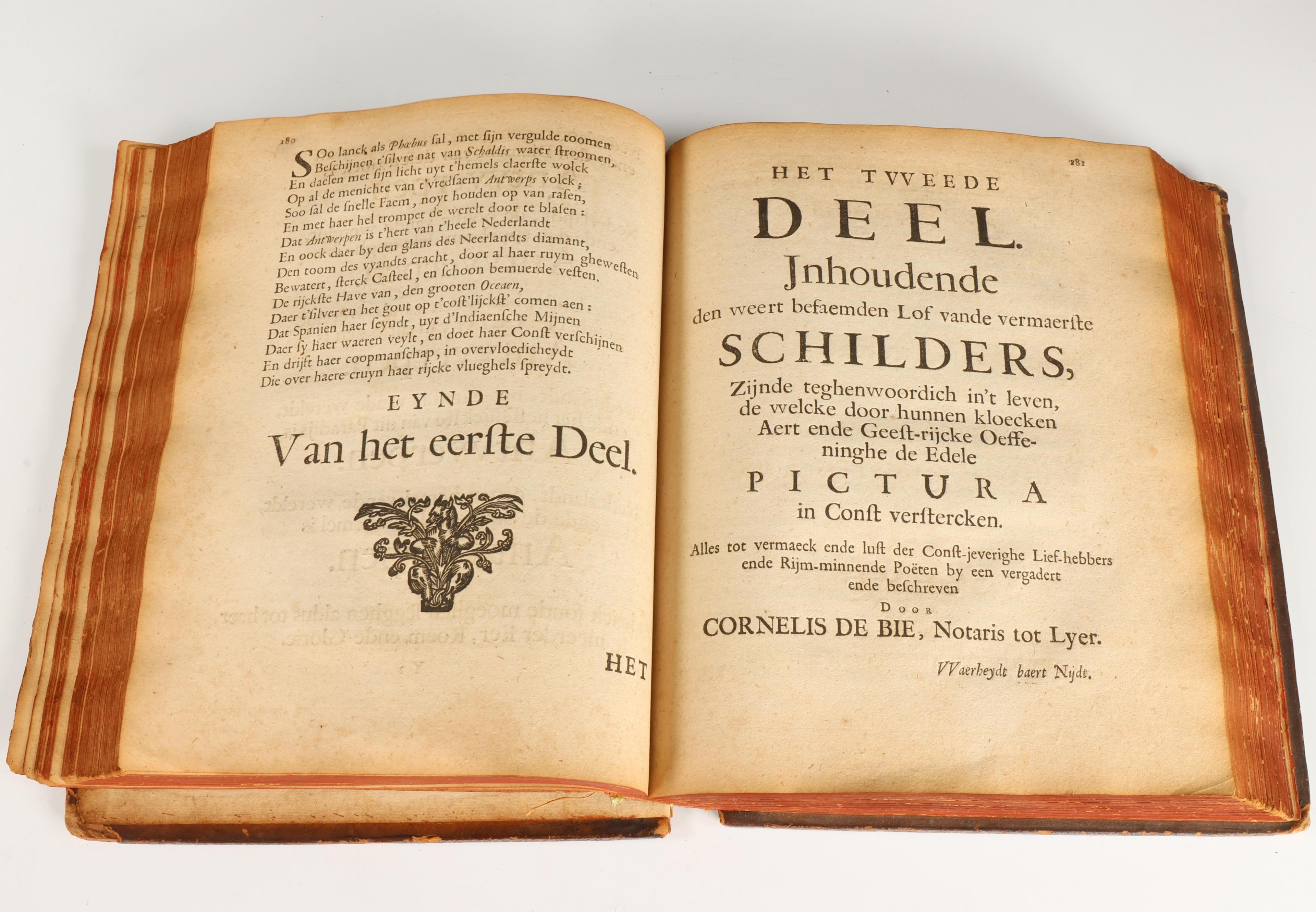 Cornelis de Bie | Het Gulden Cabinet van de Edele Vrij Schilder-Const ...