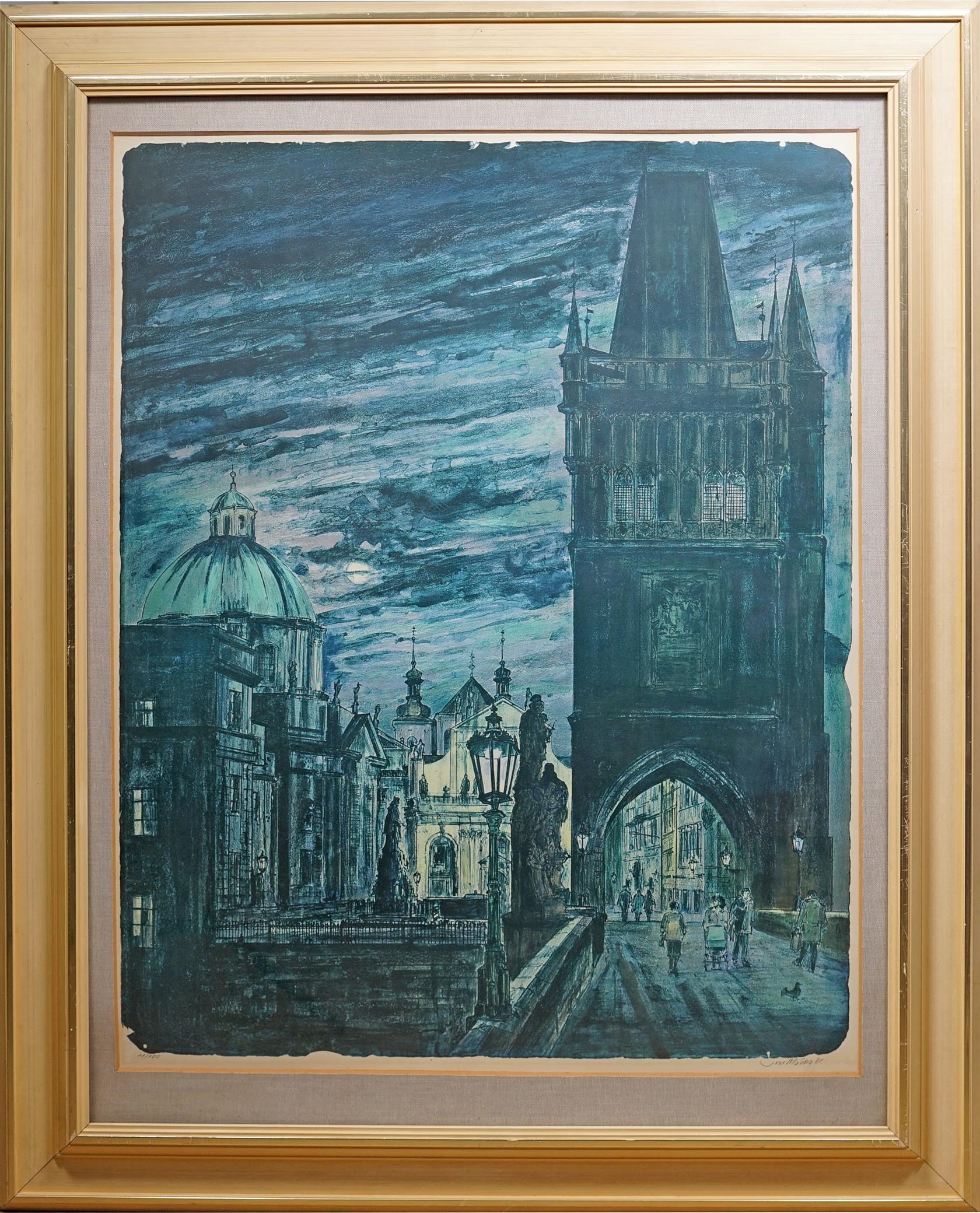 Jan Mácha | Staroměstská mostecká věž - velký formát | MutualArt