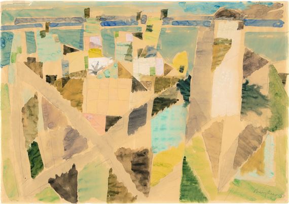 Eduard Bargheer | Südliche Häuser (1950) | MutualArt