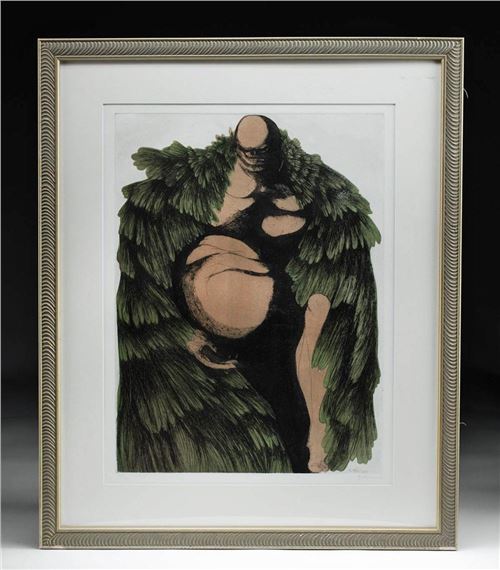 Leonard Baskin | Glutted Death (1992) | MutualArt