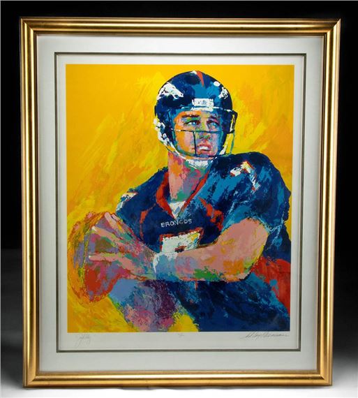 LeRoy Neiman | John Elway (1999) | MutualArt