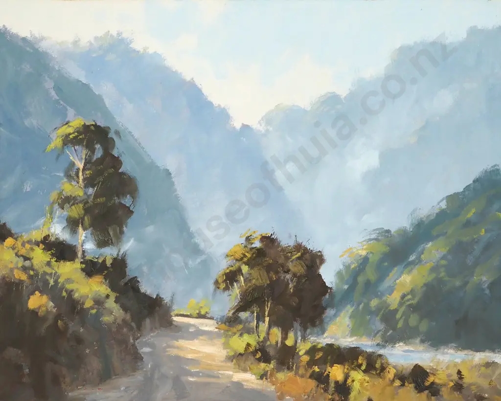 Wayne Sinclair | Road Through Makaropa Bush | MutualArt