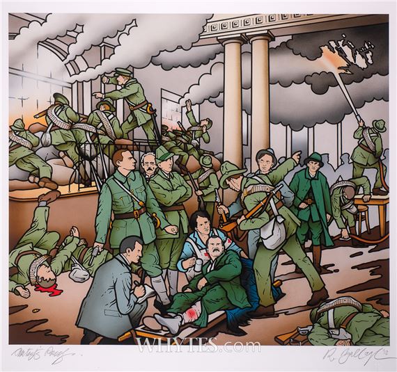 Robert Ballagh | BIRTH OF THE IRISH REPUBLIC (2012) | MutualArt