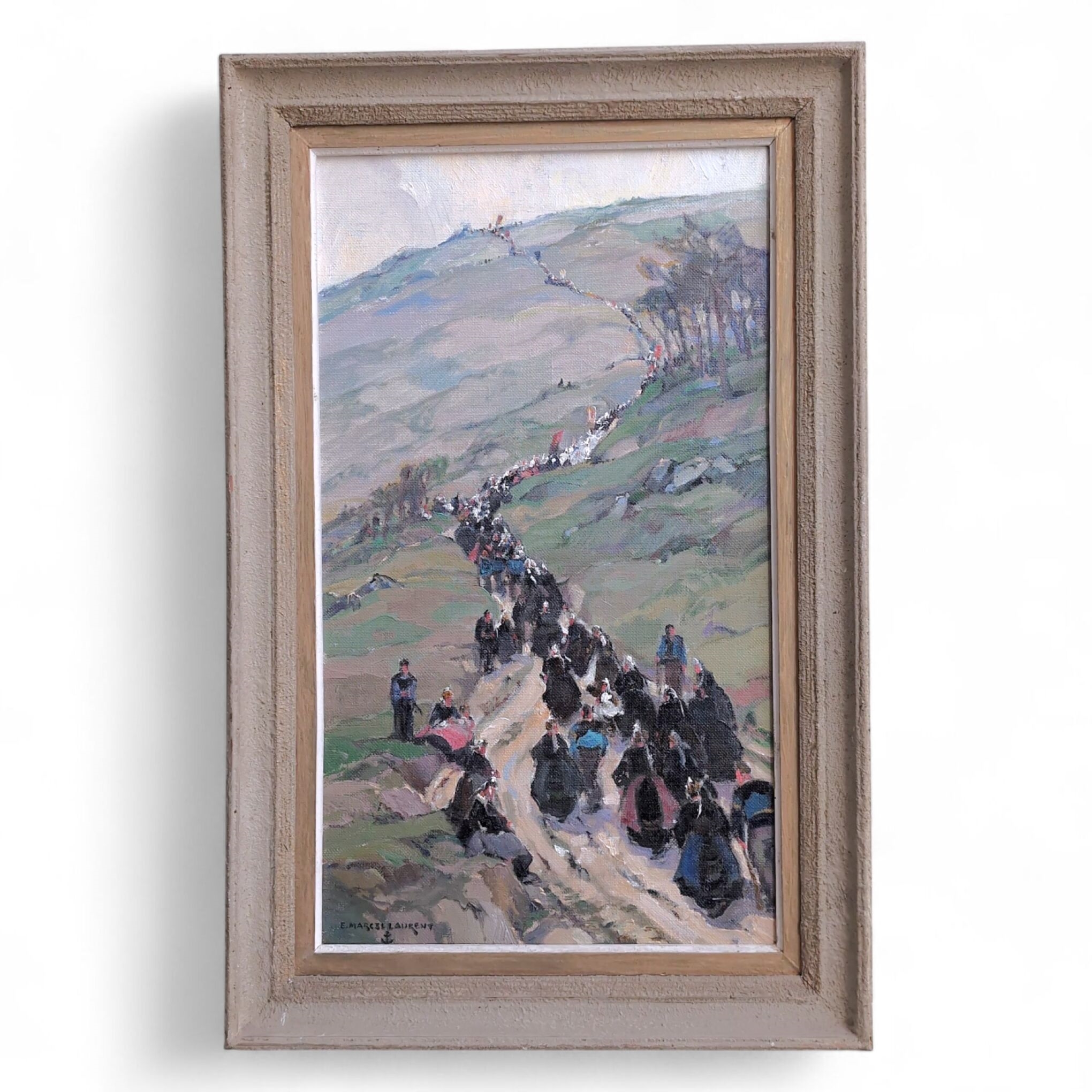 Emmanuel Marcel-Laurent | Vers la chapelle Saint Ronan, ou la Grande ...