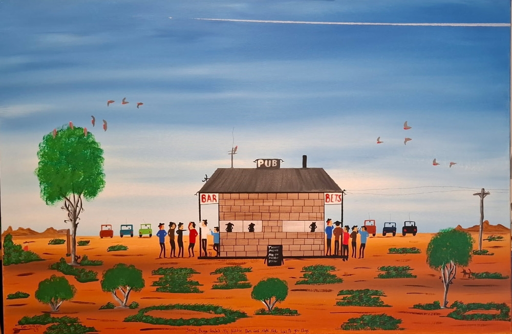 Doug Frith | Some Bugger Raided My Yabbie Dam Last Night, Fred Was It ...