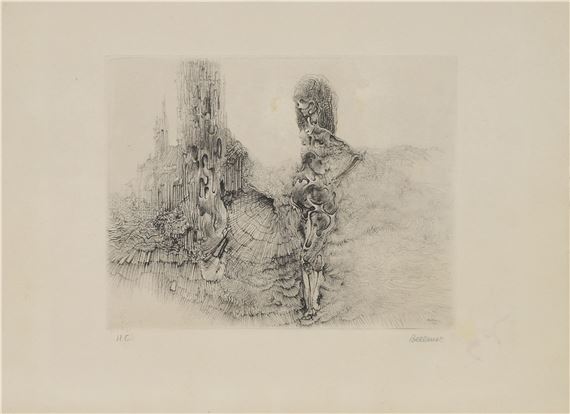 Hans Bellmer | Petites filles et la mort (Paradis artificiels | MutualArt