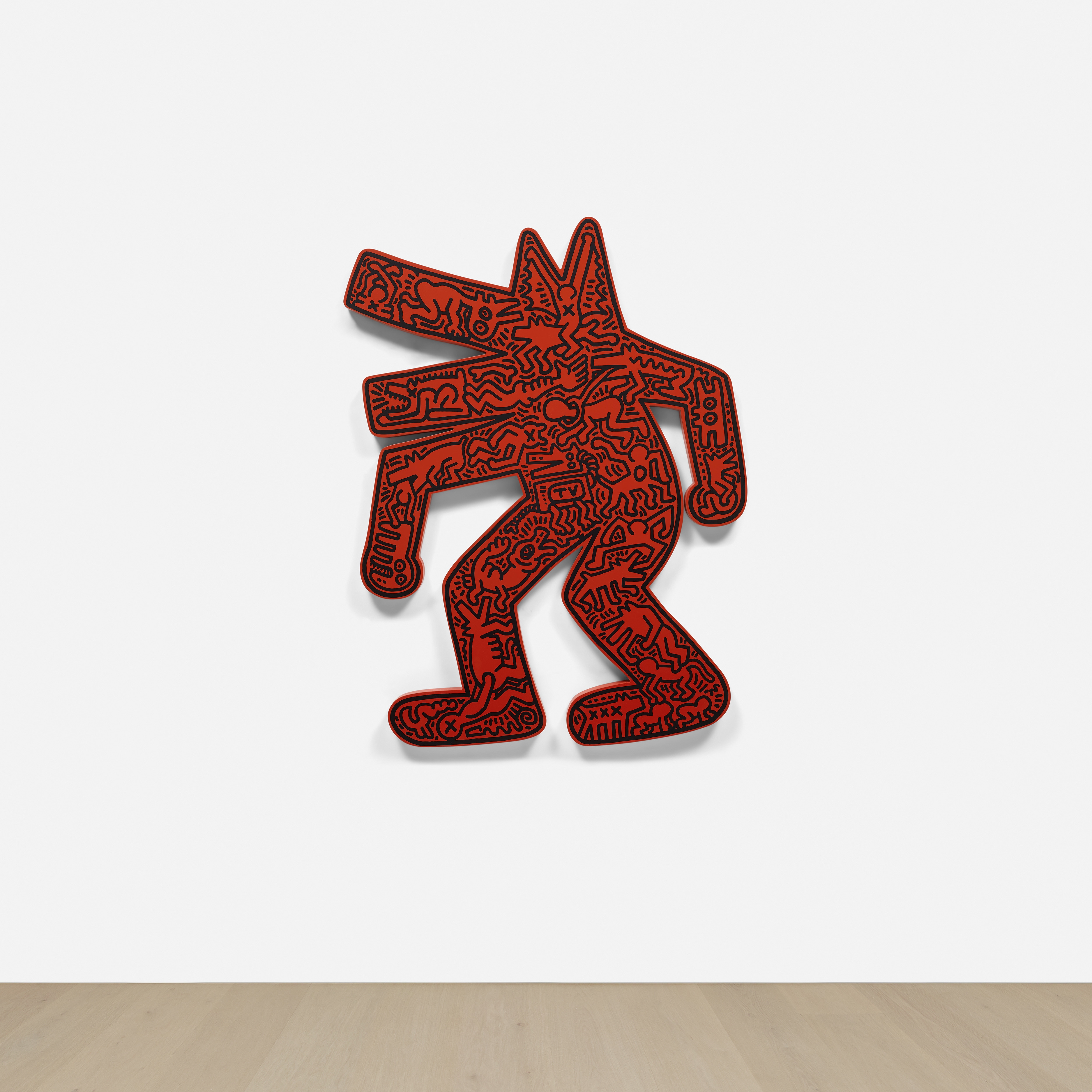 Keith Haring | Dog (1986) | MutualArt