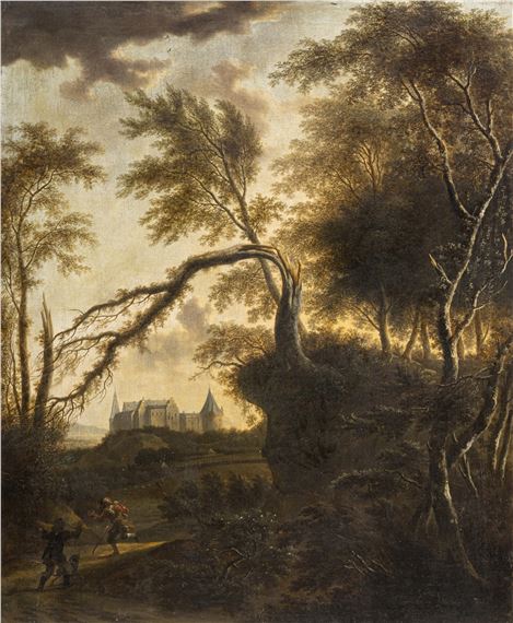 Frederick de Moucheron | Landscape with Bentheim Castle (17) | MutualArt