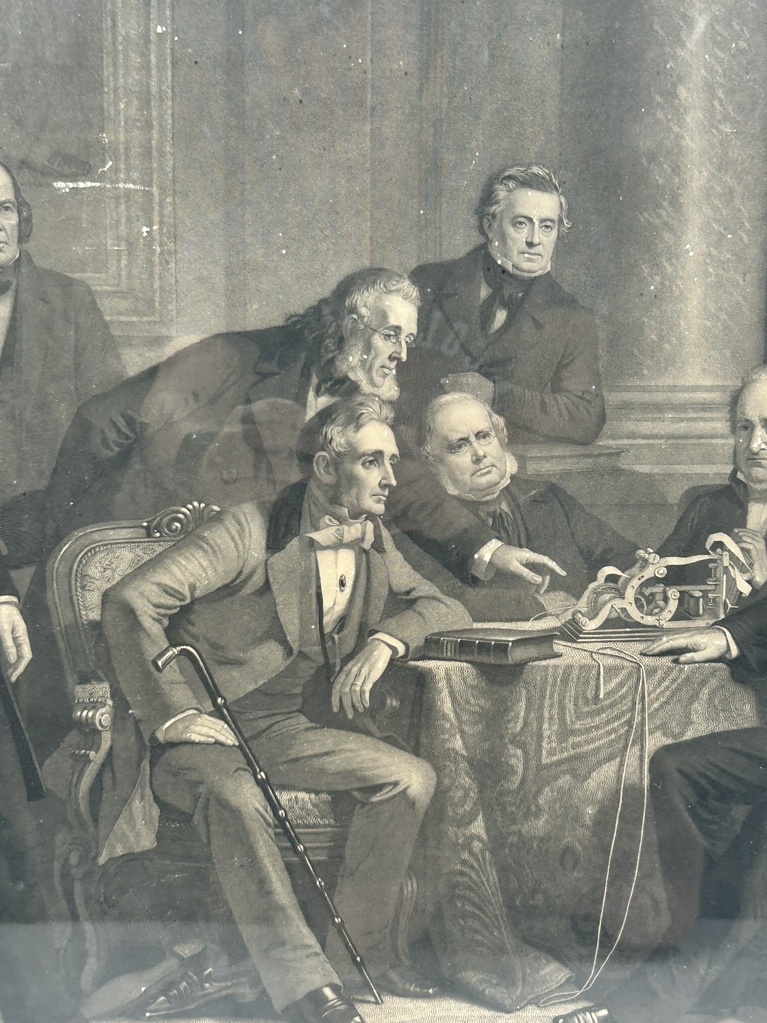 Christian Schussele | A Print of Men of Progress, Based on the Work of ...