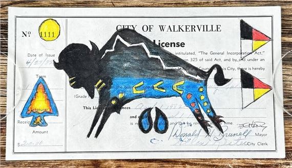 Gordon Henry | Herd Bull (Circa 2010s) | MutualArt