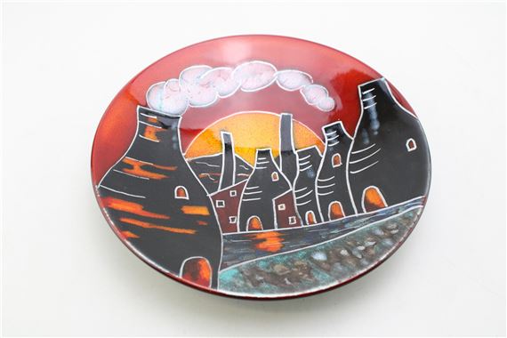 Anita Harris | Anita Harris trial bowl Potteries past (2008) | MutualArt