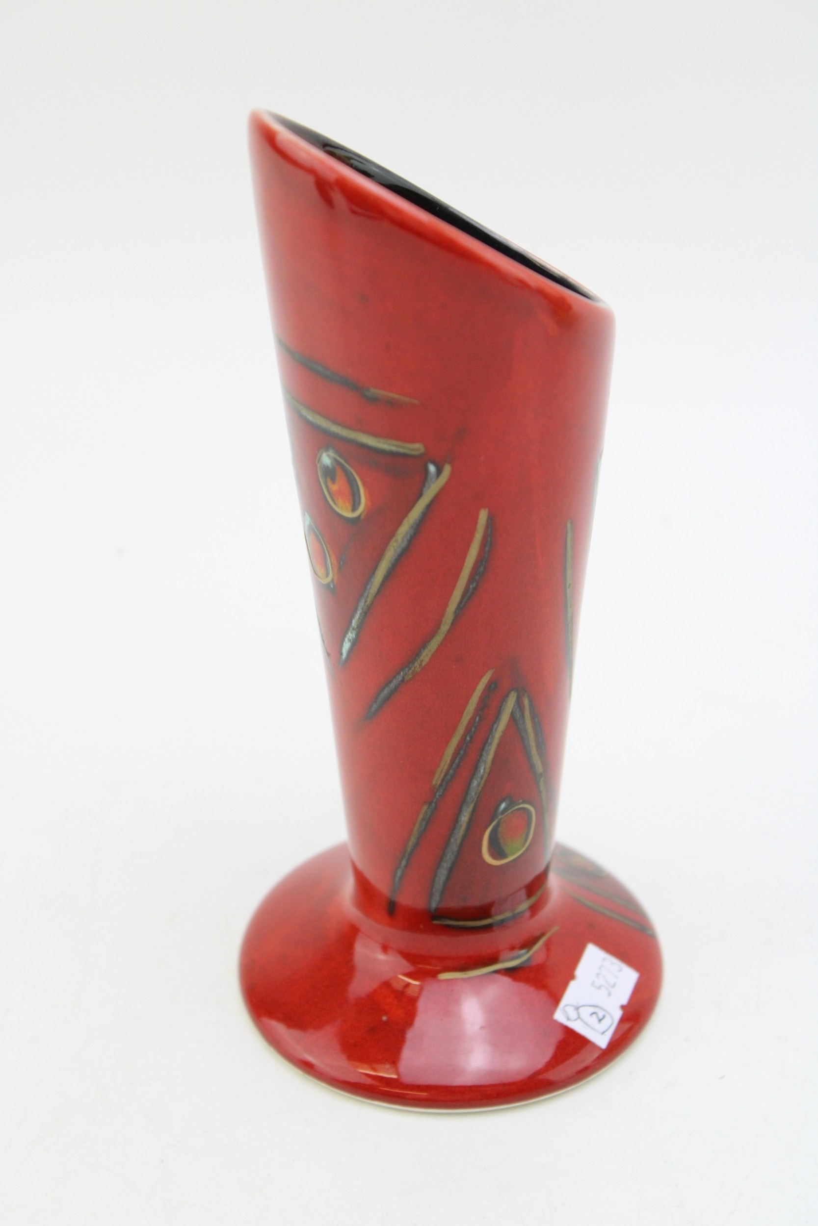 Anita Harris | cylindrical vase | MutualArt