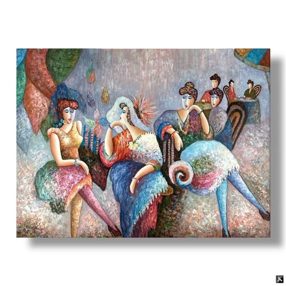 K. Barnes | Ladies Tea | MutualArt
