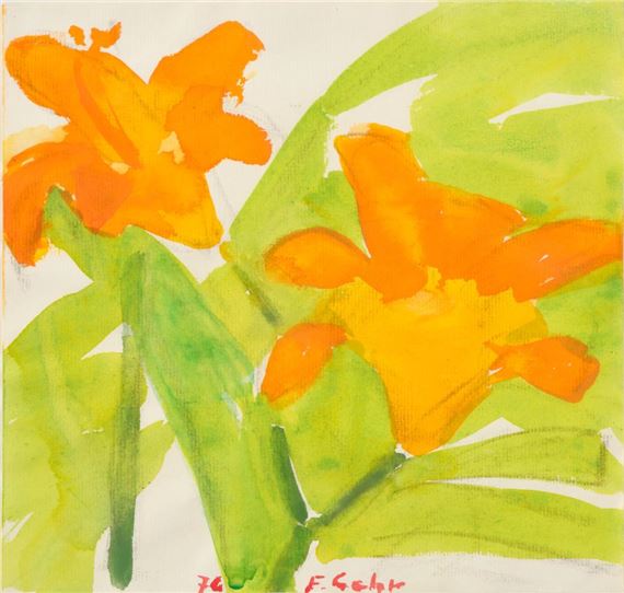 Ferdinand Gehr | Lilien (1974) | MutualArt