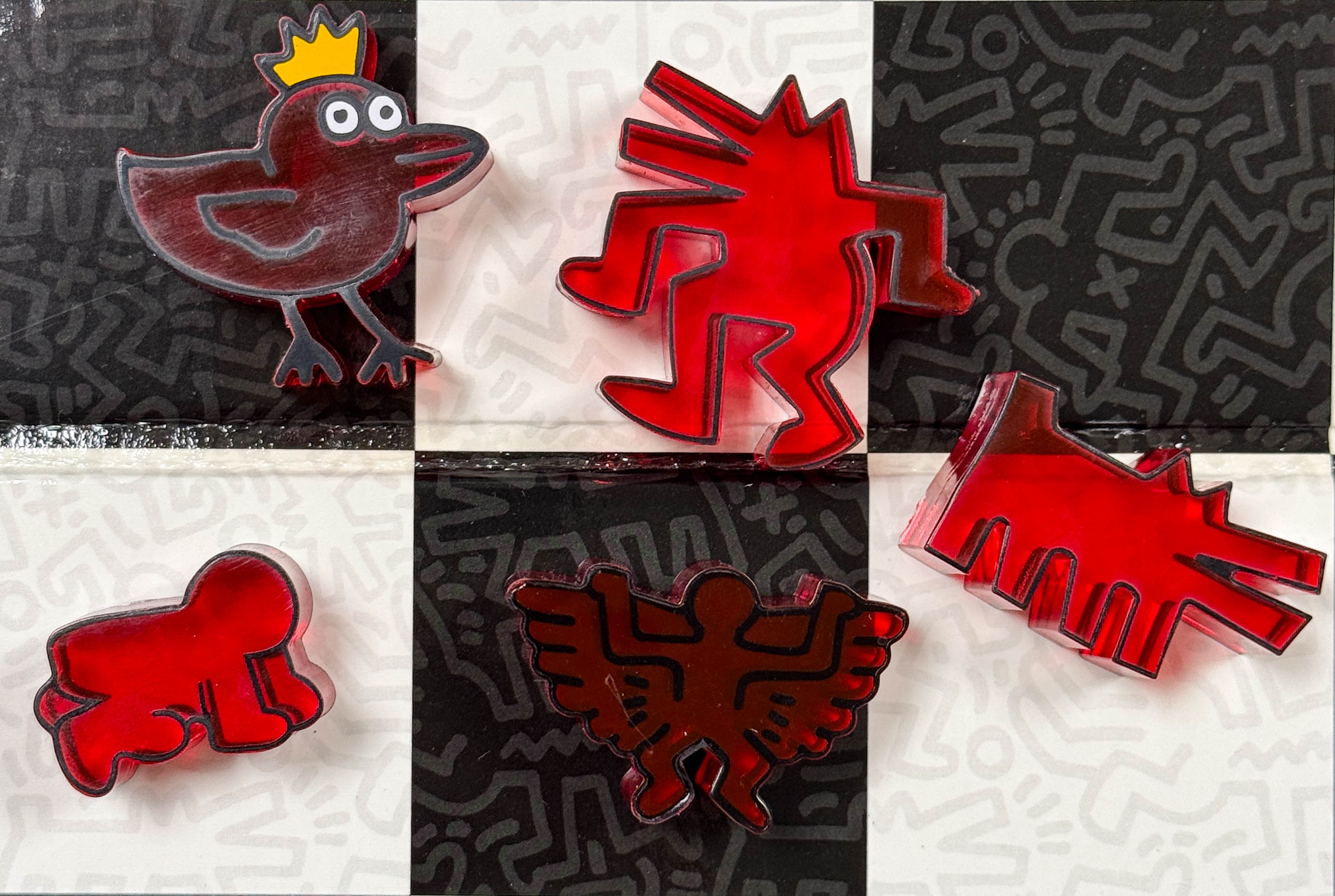 Keith Haring | Chess Set (2001) | MutualArt