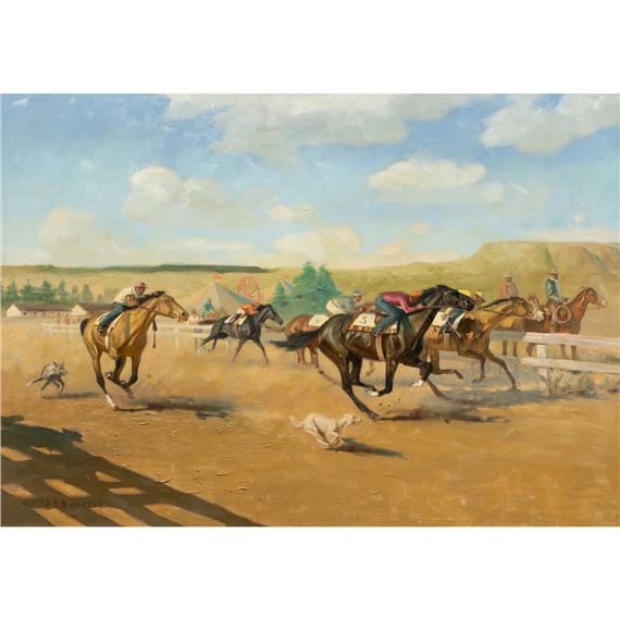 Jack N. Swanson | The Bush Track | MutualArt