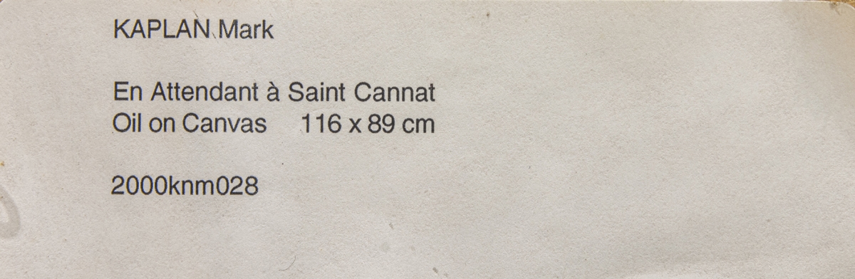 Mark Kaplan | En Attendant a Saint Cannat | MutualArt