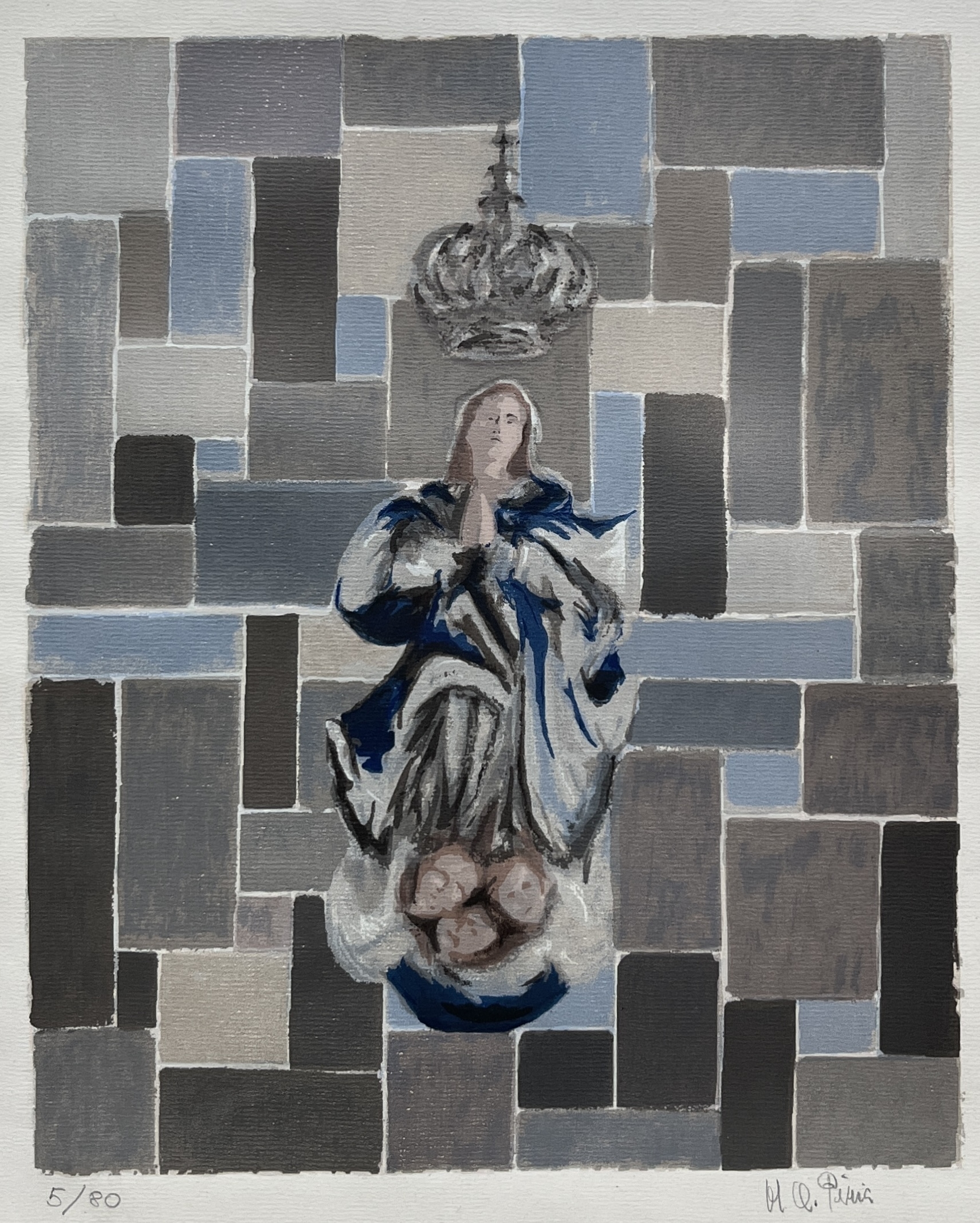 María Olga Piria | Virgen de los 33 | MutualArt