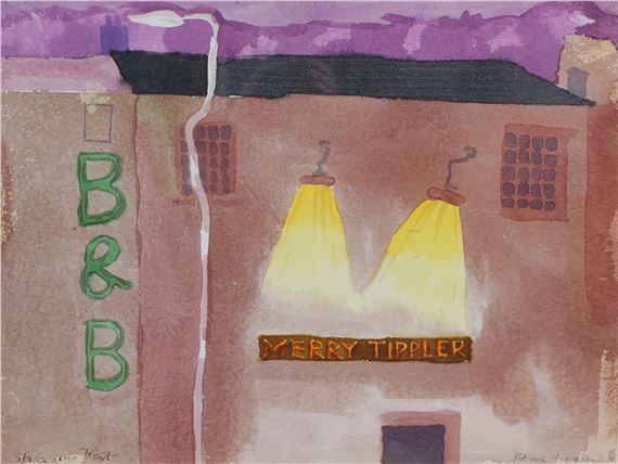 Patrick Procktor | Merry Tippler, B&B (1990) | MutualArt