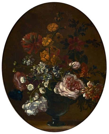 Gerard Van Spaendonck | Stillleben mit Rosen und Nelken (1746 - 1822 ...