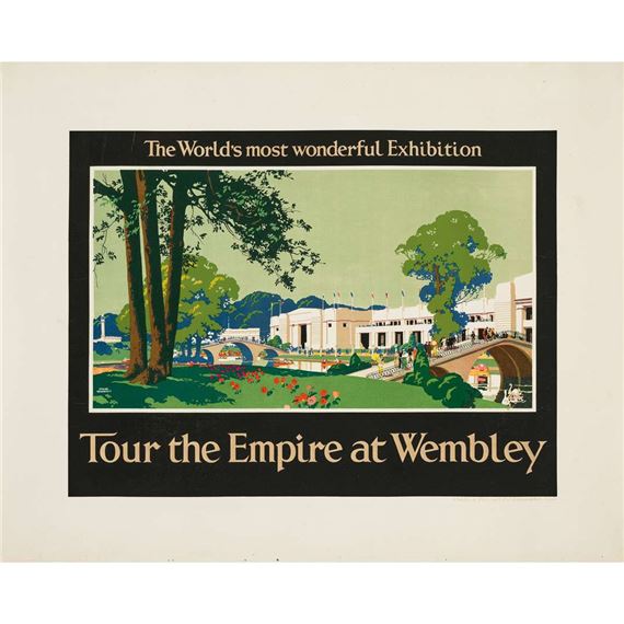 Frank Newbould | TOUR THE EMPIRE AT WEMBLEY (1925) | MutualArt