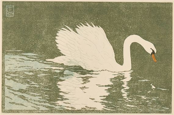 Carl Thiemann | Der Schwan (1907) | MutualArt