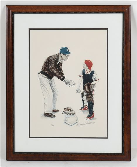 Norman Rockwell | Baseball Interest | MutualArt