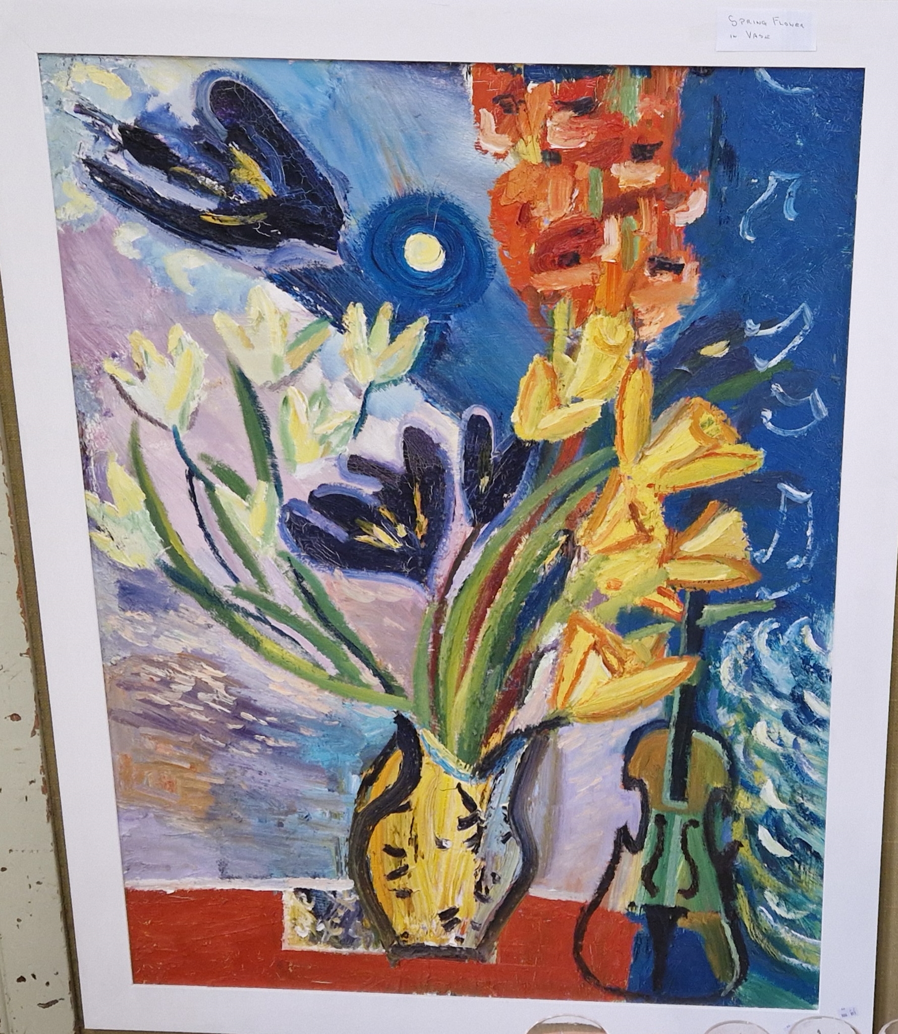 David Mackie Cook | Spring Flowers in a Vase | MutualArt