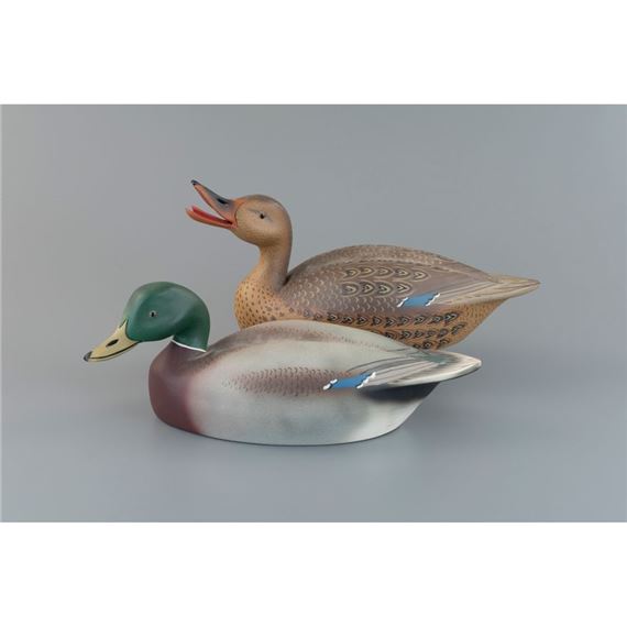 Walter J. Ruppel | Mallard Decoy Pair | MutualArt
