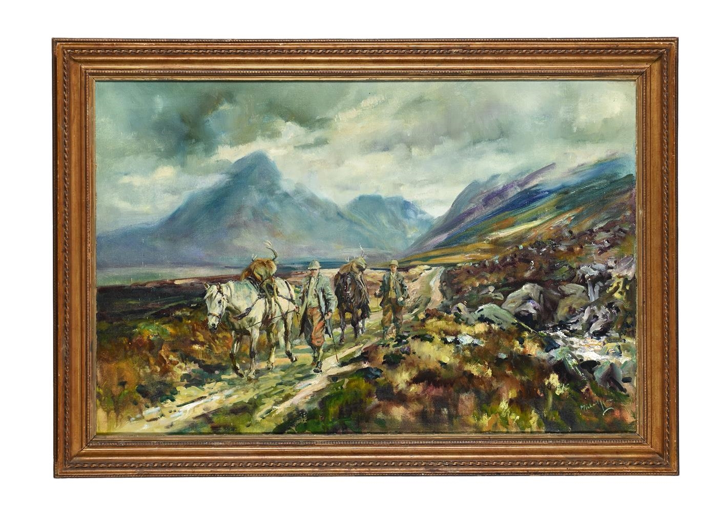 Michael Lyne | BLACK MOUNTAIN, GLEN COE/RANNOCH | MutualArt