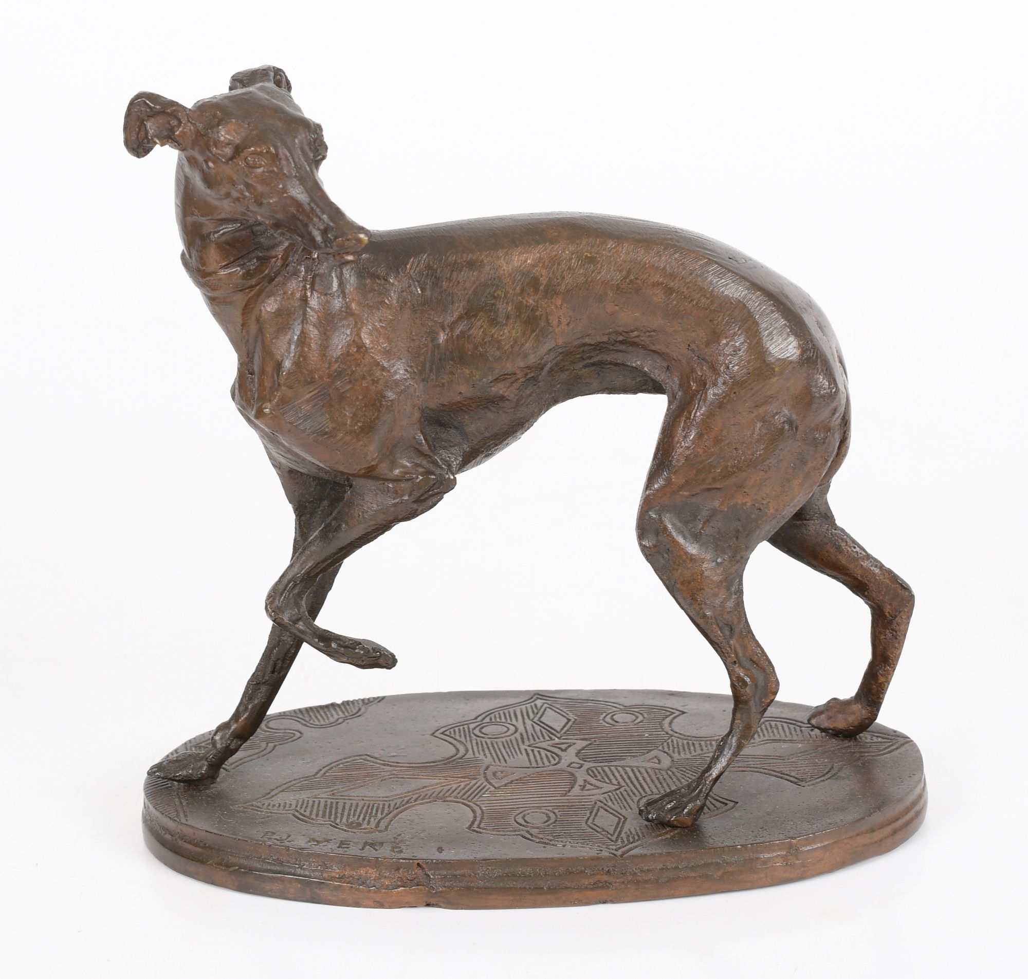 Pierre-Jules Mene | Two Bronze Models of Dogs (19th Century 20th ...