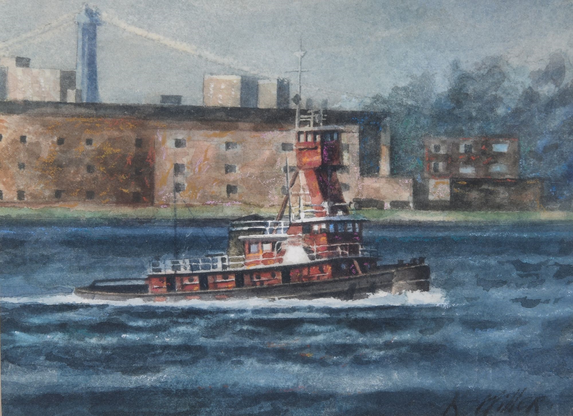 Keith Miller | Watercolor | MutualArt