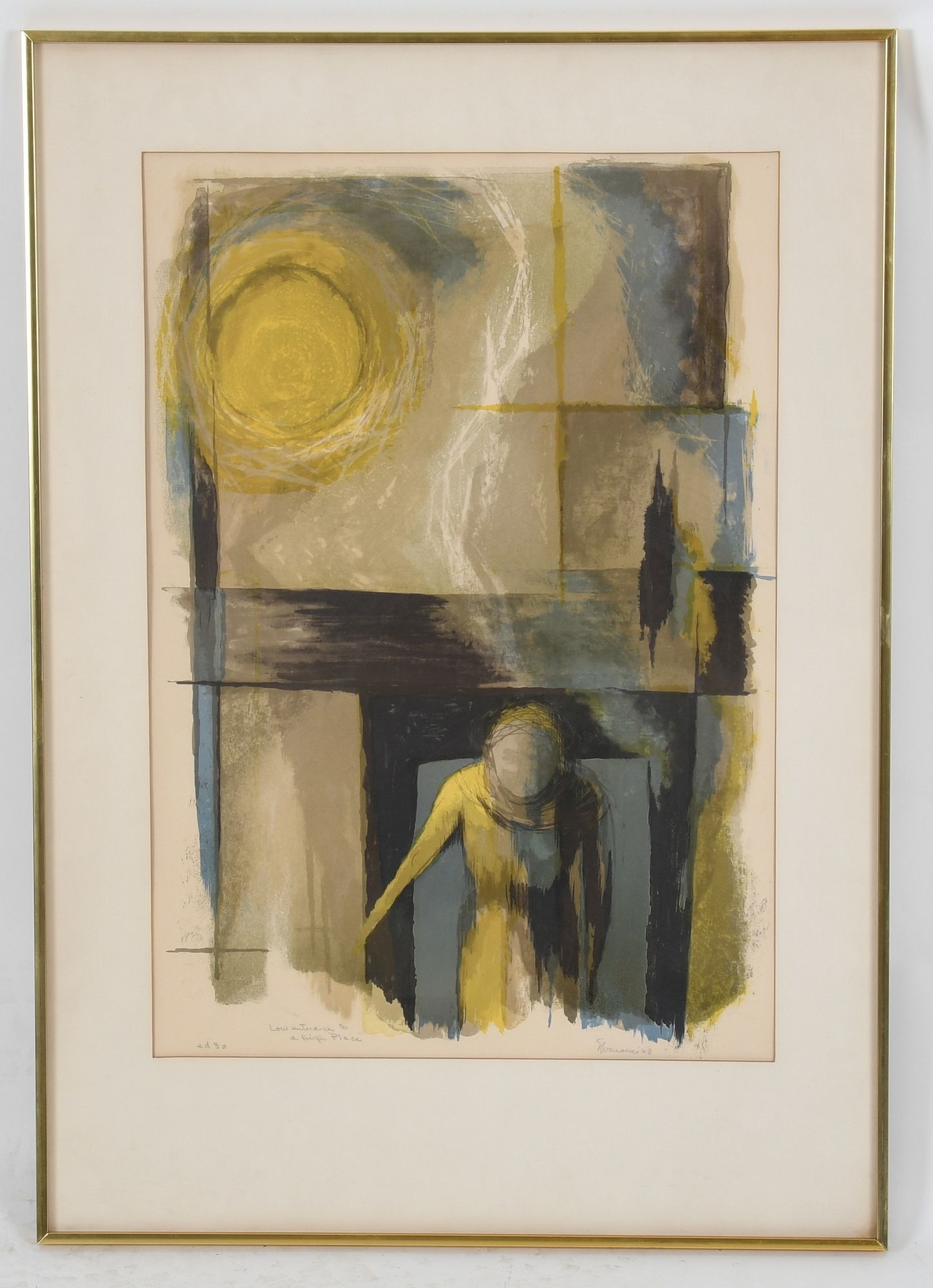 Benton Murdoch Spruance | Low entrance to a high place (1963) | MutualArt