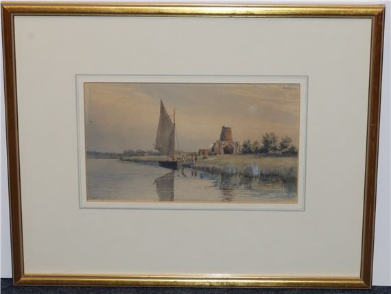 Stephen John Batchelder | A Wherry on the Broads | MutualArt