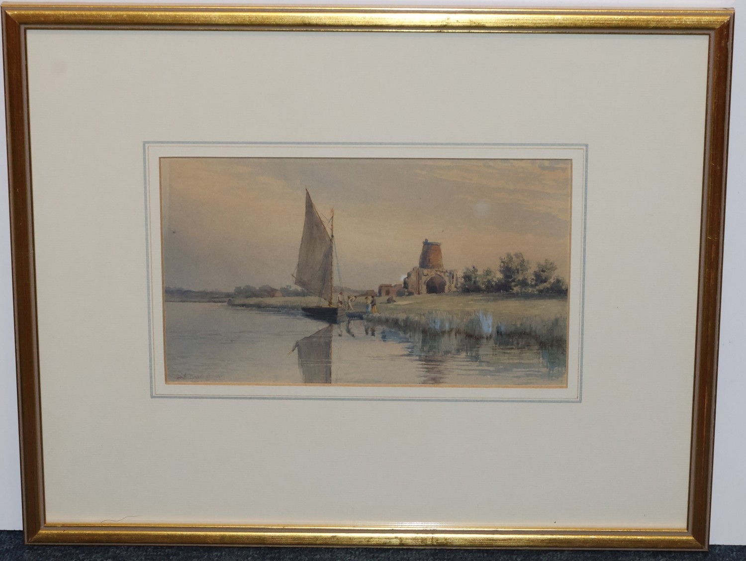 Stephen John Batchelder | A Wherry on the Broads | MutualArt