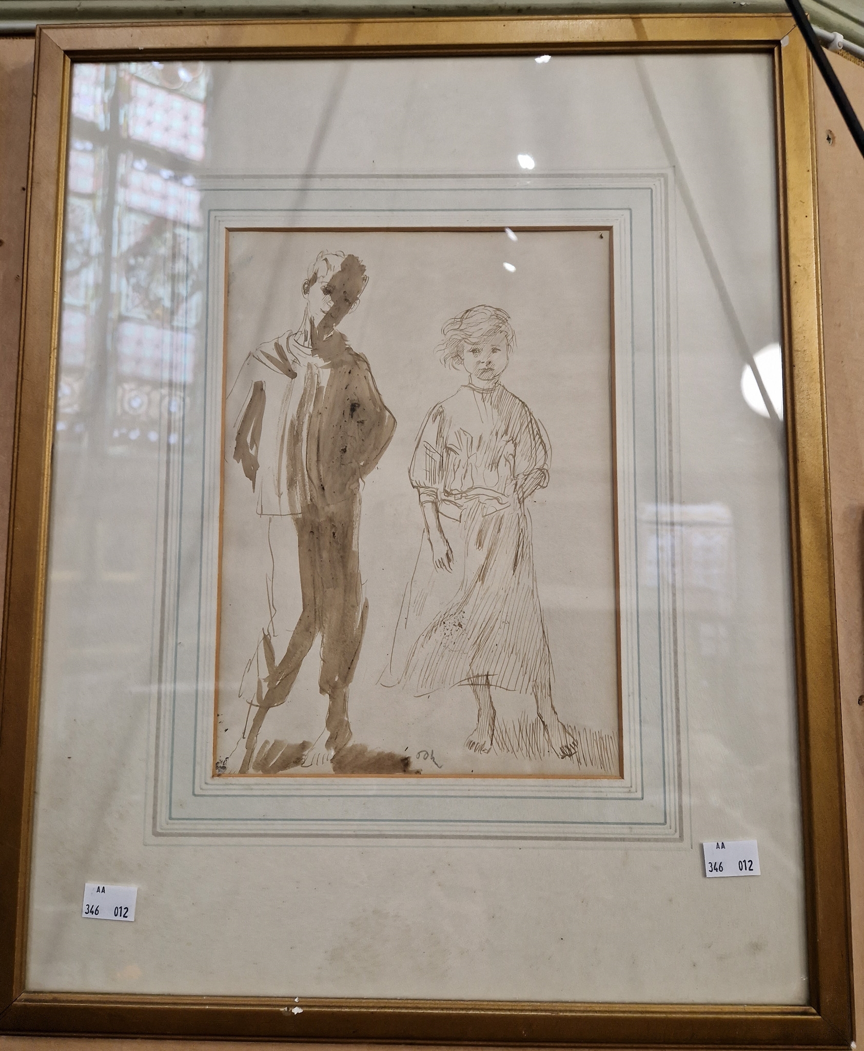 Augustus Edwin John | Boy and Girl | MutualArt