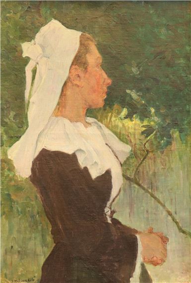 Joseph Milner Kite | Jeune fille de Pont-Aven | MutualArt